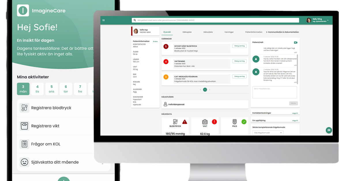 Vi flyttar hem vården | ImagineCare®