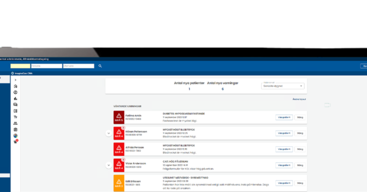 ImagineCare direkt i journalsystemet Cambio COSMIC - ImagineCare